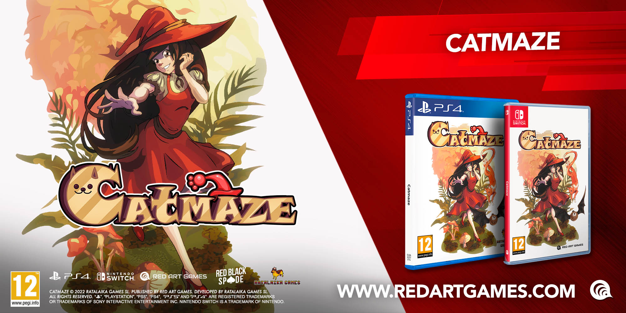 Catmaze s'offre une version physique sur Nintendo Switch - Nintendo Switch - Nintendo-Master