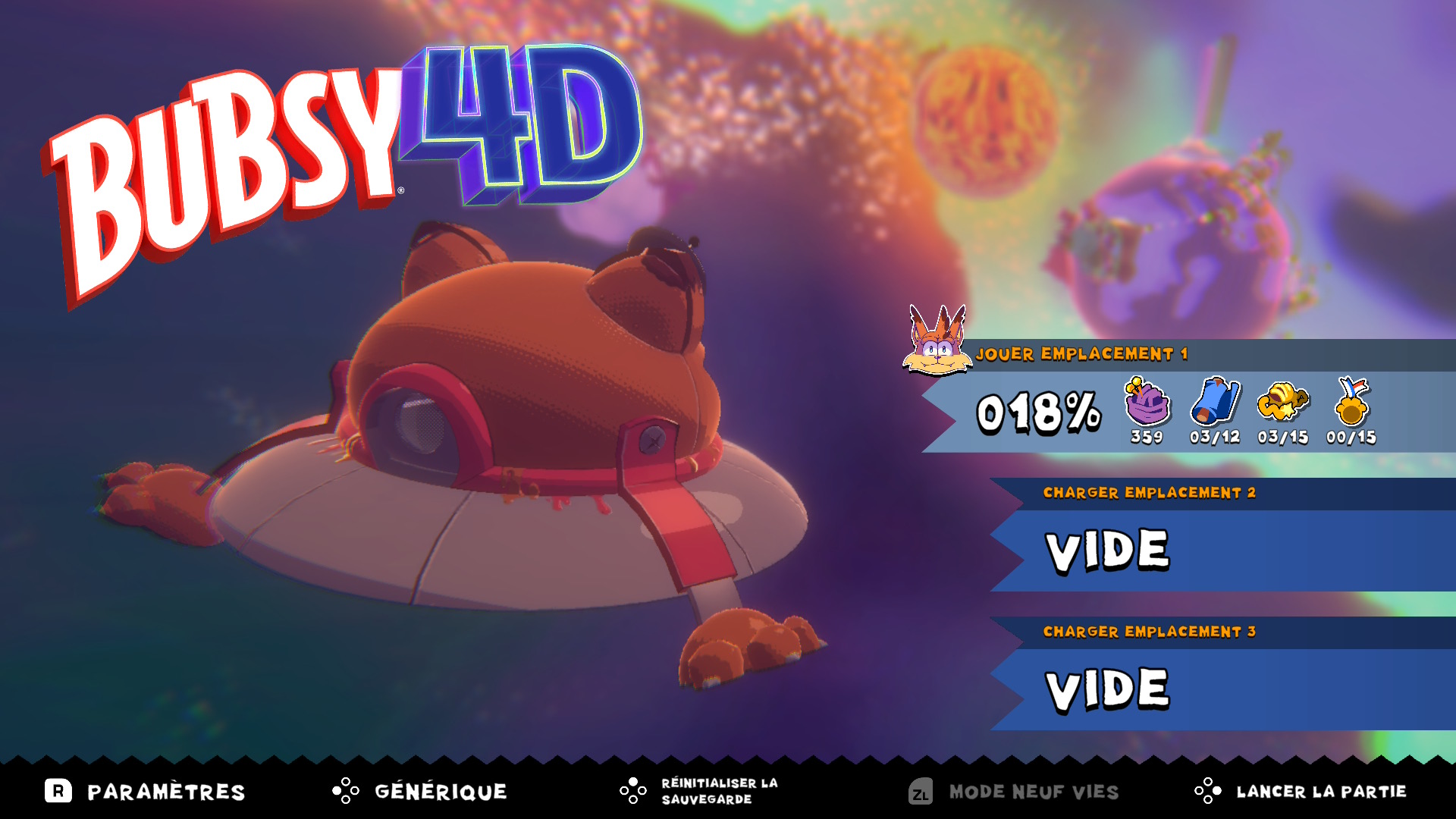 Test de Bubsy 4D - Nintendo-Master